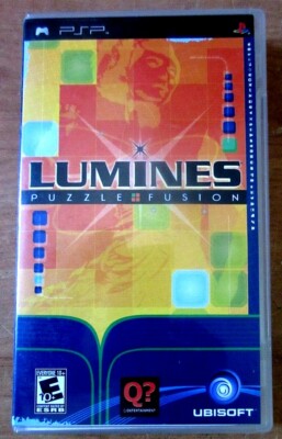 Lumines Puzzle Fusion PSP Sony PlayStation Portable Video Game 2005 ...