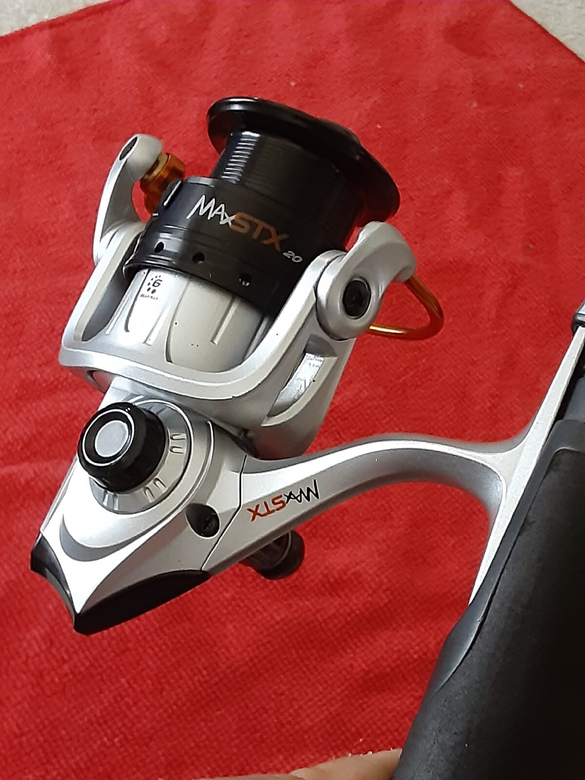 Spinning Fishing Rod AbuGarcía Cardinal 6'6"med 12lb 1pc And Reel Max ...