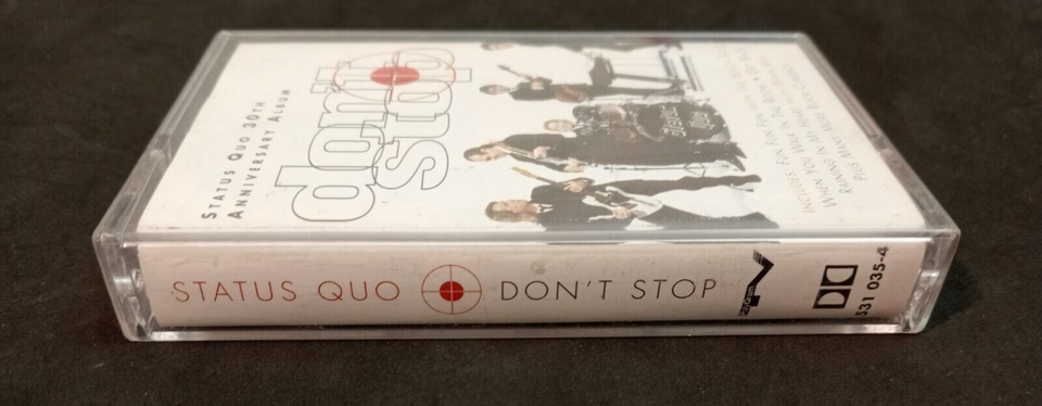 STATUS QUO DON'T STOP 1996 MC MUSIC TAPE | eBay