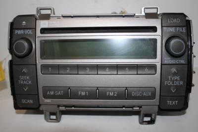 2007-2009 TOYOTA MATRIX A51863 JBL XM RADIO STEREO MP3 CD PLAYER 86120 ...