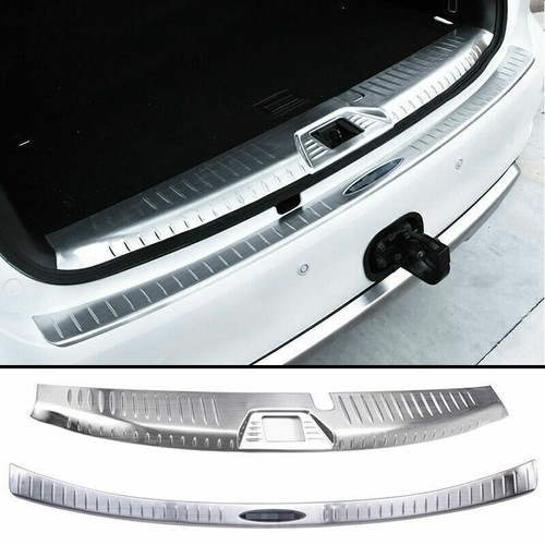 For Nissan Armada Patrol Y62 2017-2019 Silver Rear Bumper Guard Sill ...