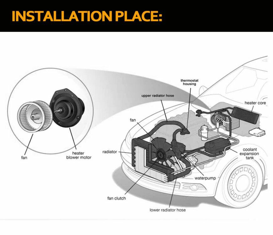BLOWER MOTOR W/FAN FOR NISSAN PATHFINDER MAXIMA INFINITI G20 QX4 I30 ...