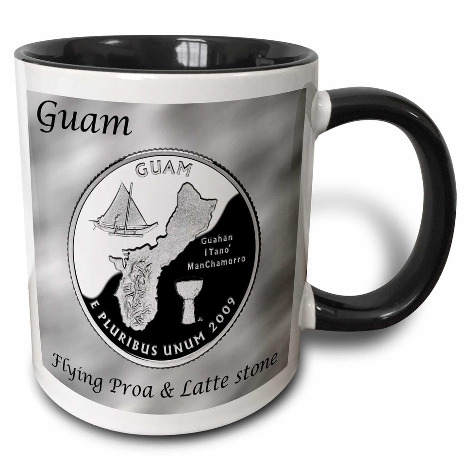 3dRose Territories Quarter Guam Mug | eBay