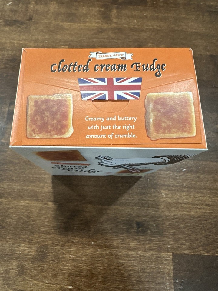 Trader Joe’s Clotted Cream Fudge 5.29 oz Best by 8/31/26 NEW Sealed ...