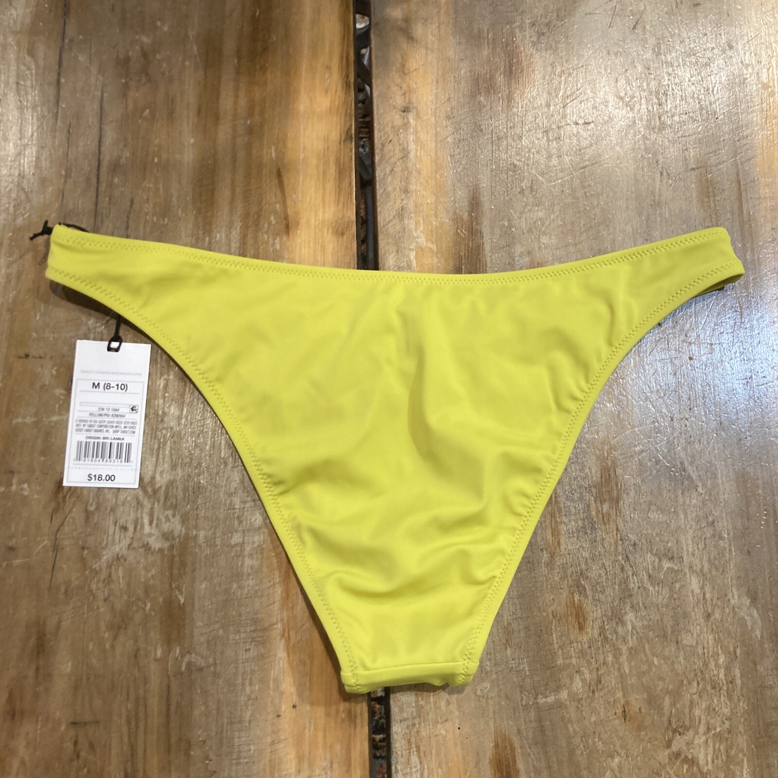 Shade Shore High Leg Extra Cheeky Yellow Bikini Bottom Size Medium shade-shore-high-leg-extra-cheeky-yellow-bikini-bottom-size-medium