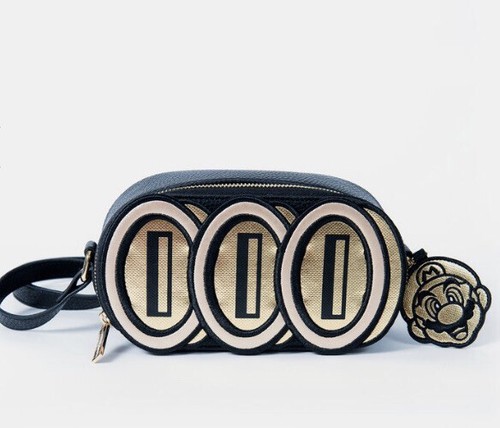 Danielle Nicole Nintendo Super Mario Bros Gold Coins Crossbody Purse ...