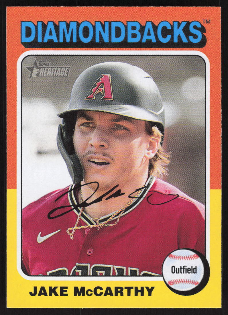 2024 Topps Heritage #214 Jake McCarthy | eBay