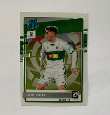 2020/21 Chronicles Soccer Raul Guti Optic Rated Rookie Chrome Card #2 ...