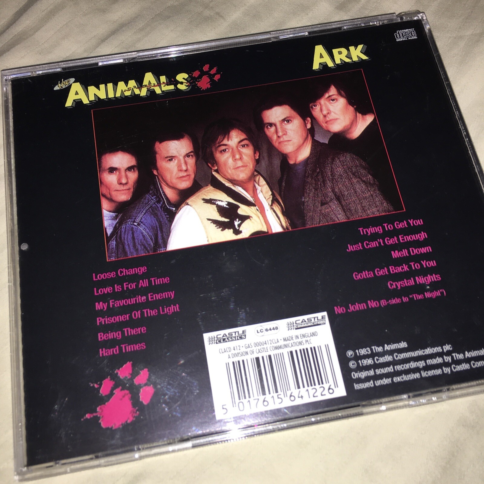 The Animals - Ark CD 1996 Castle Classics UK 13 Tracks for sale online ...