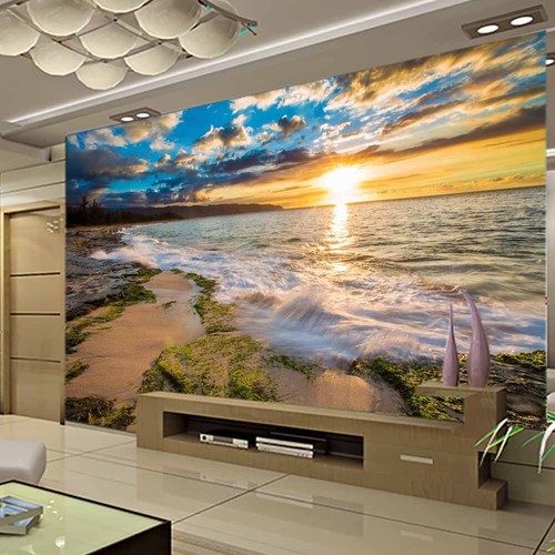 Scab Contact Sea 3D Full Wall Mural Photo Wallpaper Printing Home Kids ...