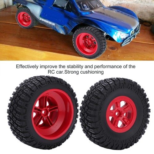 2PCS RC Off Road Tire RC Rubber Wear Resistant Wheels Tires For RP2046 ...