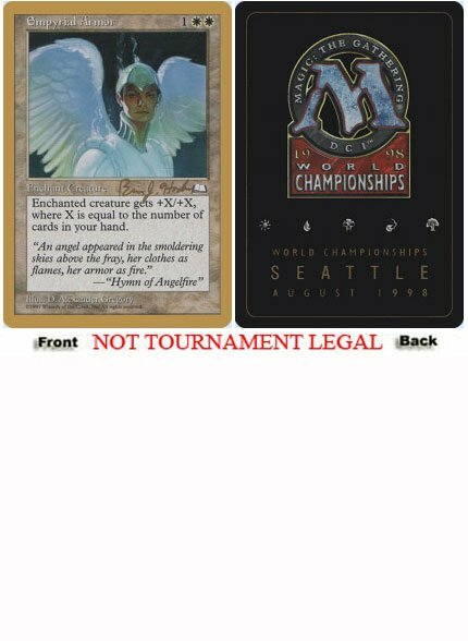 Empyrial Armor (Brian Hacker - 1998) World Championship PLD Common CARD ...