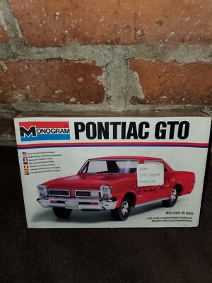 ** MOVING SALE ** Monogram Pontiac GTO 1/32 Model Kit #25148 | eBay