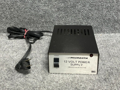 Micronta 278S Regulated 120VAC to 12VDC Power Supply Converter 13.8 VDC ...