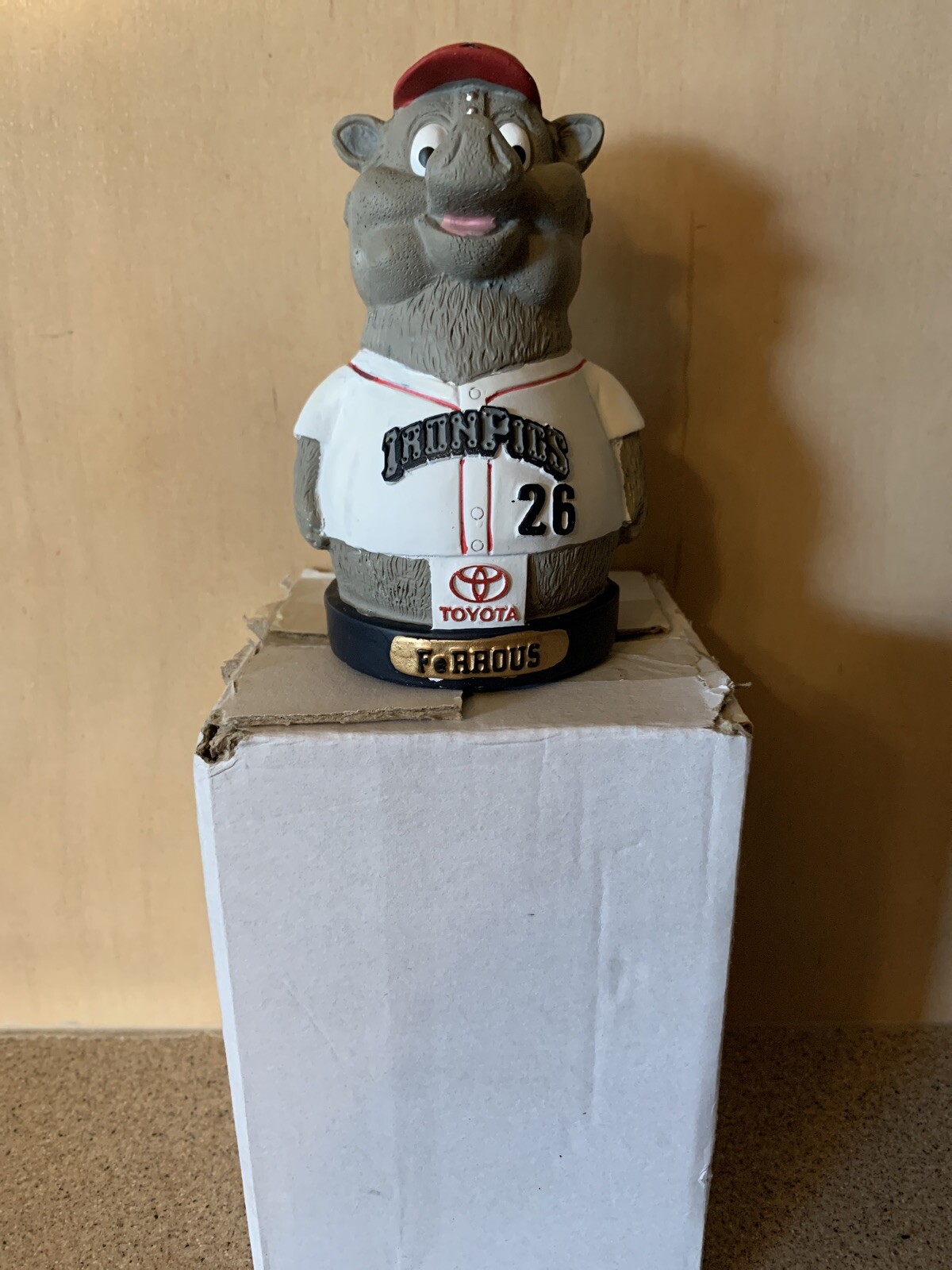 Lehigh Valley IronPigs (Phillies) Ferrous #26 Mascot Coin Bank- SGA ...