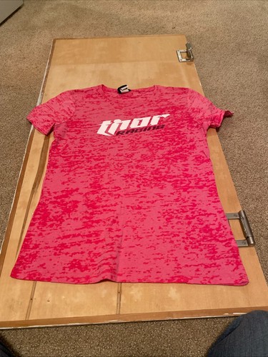 Thor Racing Womens L Large pink Short Sleeve Crew Neck T Shirt | eBay