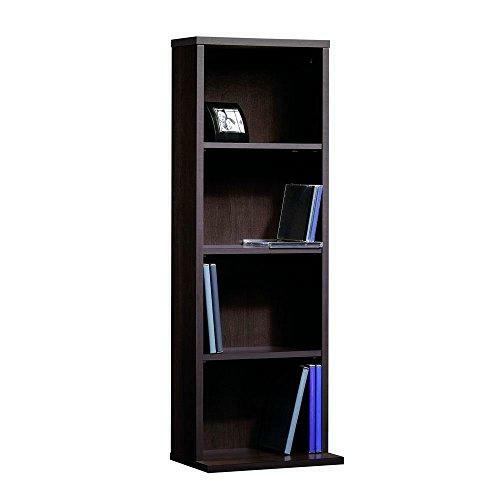 Sauder Beginnings Multimedia Storage Tower, Cinnamon Cherry finish | eBay