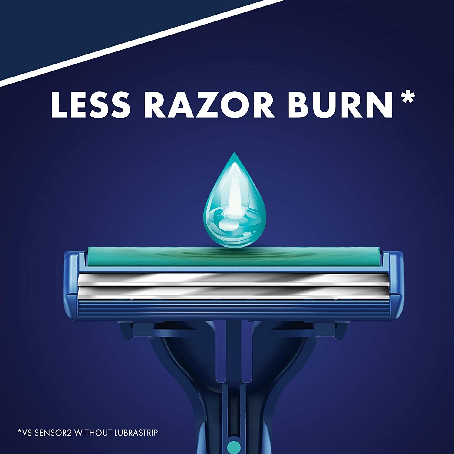 3 Pack Gillette Sensor 2 Plus Pivoting Head Disposable Razors 10ct - 30 ...