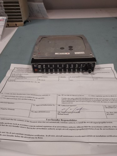 Bendix King KMA 24 Audio Panel, 8130 dated 2017 | eBay