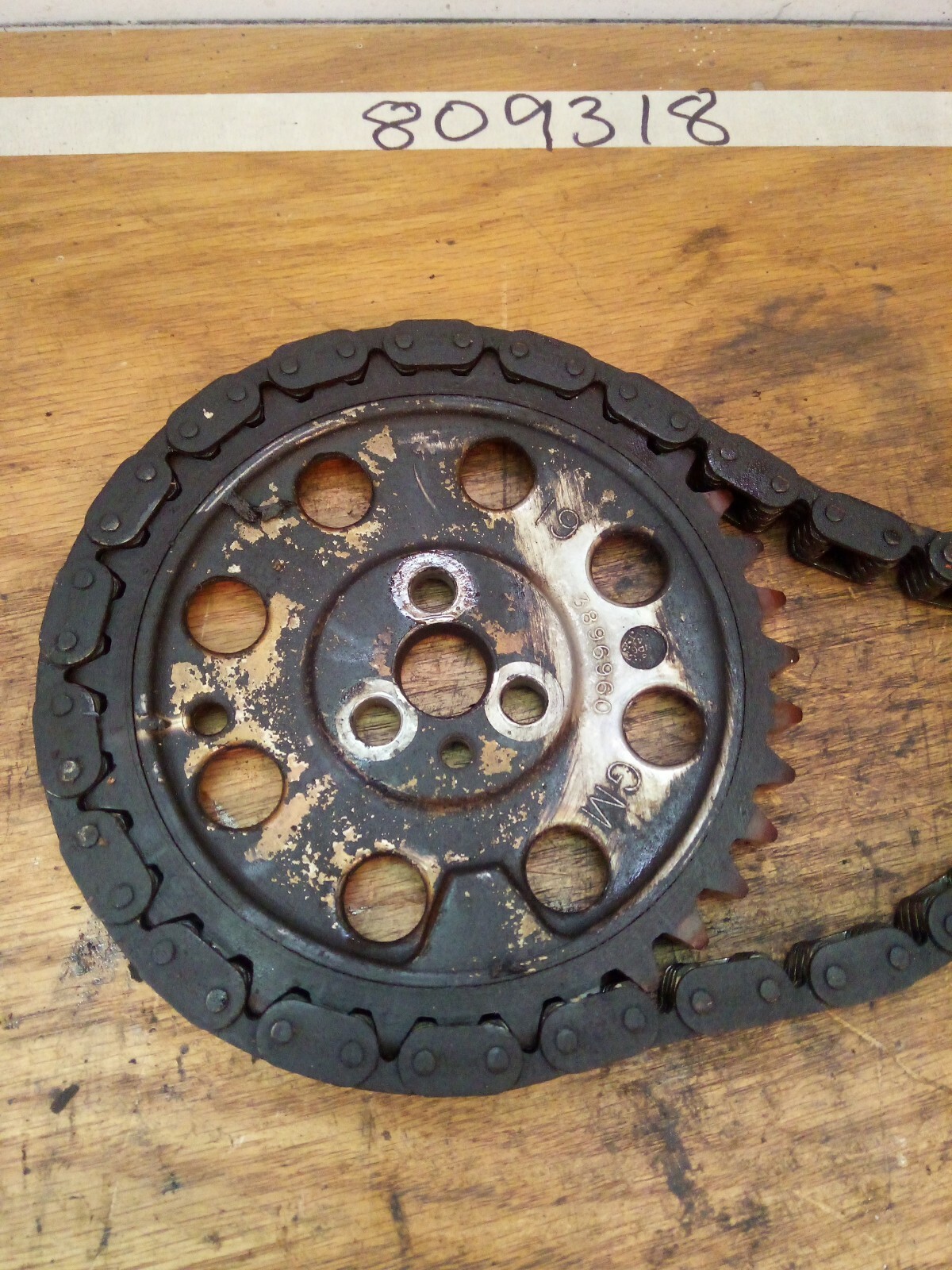 Chevy small block 305 V8 Timing Chain Gear 3896960 #1 | eBay