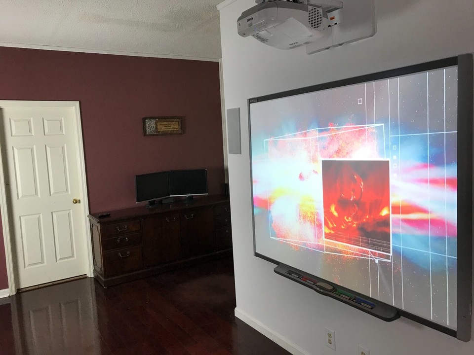 SMART Board SB680 87" Interactive Whiteboard System for Classroom | eBay