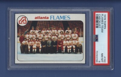 1978-79 TOPPS #192 ATLANTA FLAMES *TEAM CHECKLIST* PSA 8 NM-MT | eBay