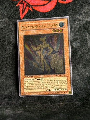 Yugioh Neo Spacian Aqua Dolphin POTD-EN003 Ultimate Rare 1st Edition LP ...