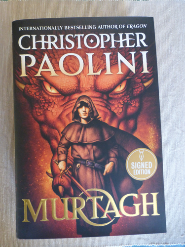 SIGNED Christopher Paolini MURTAGH Brand New 2023 Hardcover Book | eBay