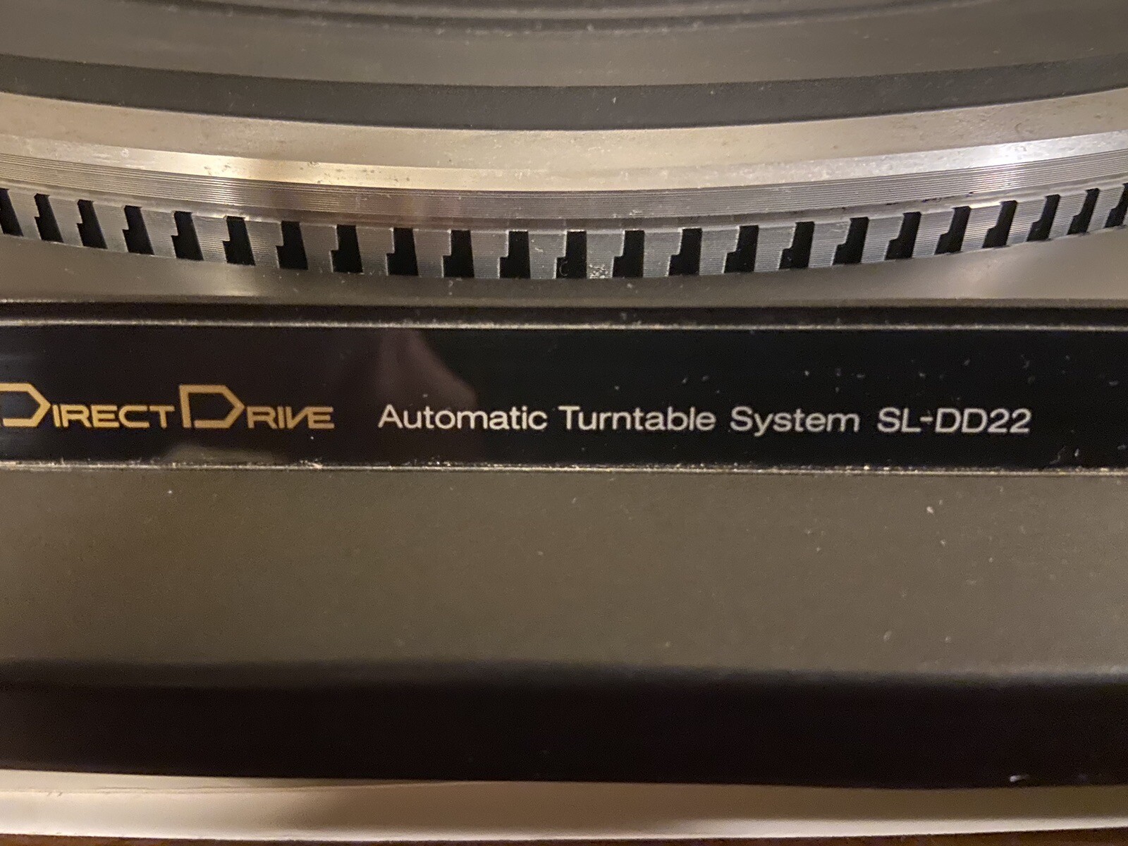 Technics SL-DD22 Direct Drive Fully Automatic Turntable Record Player ...