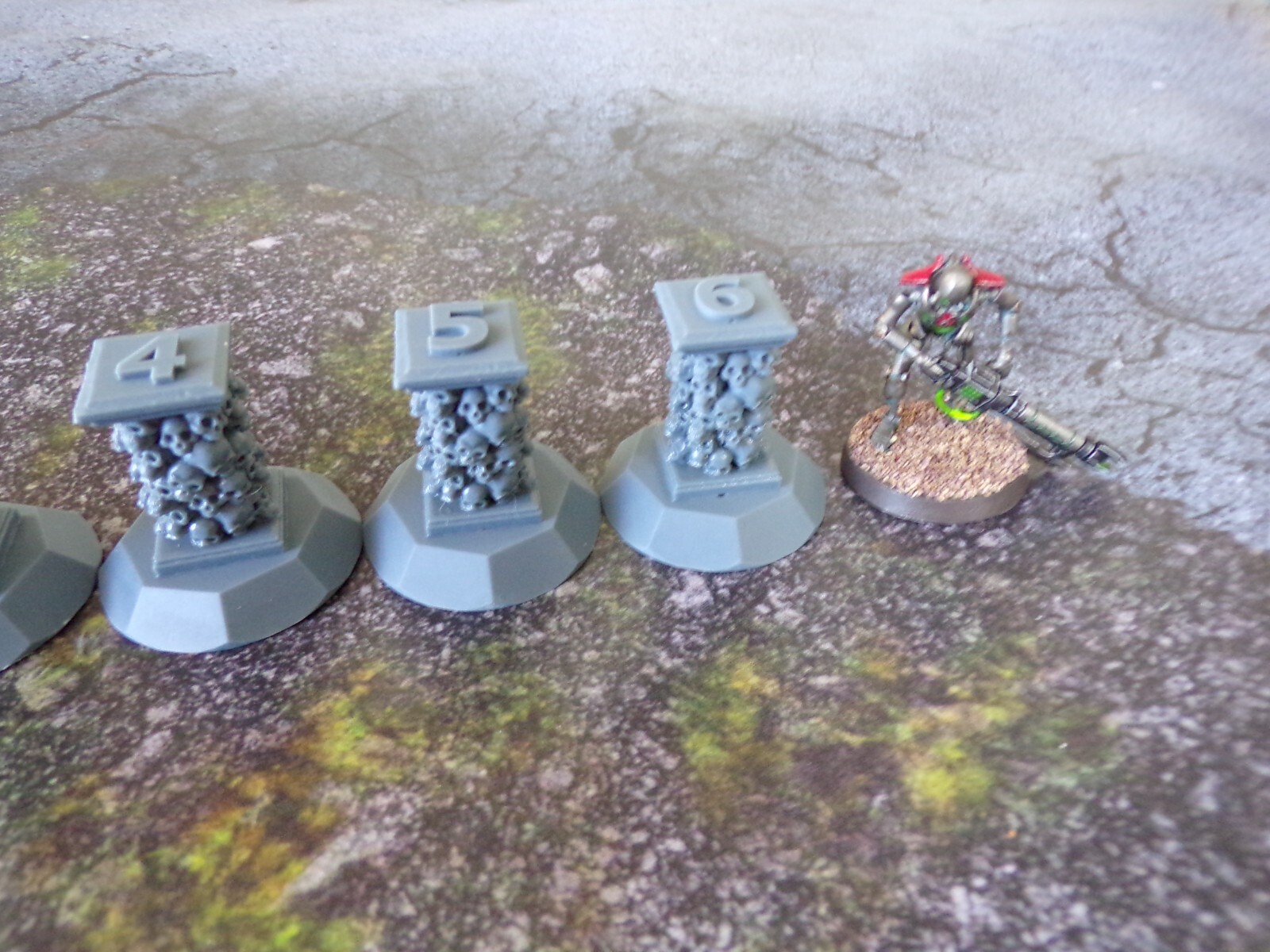 Skull Objective Markers x6 - Chaos or Demon Skull Objective Markers x6 ...