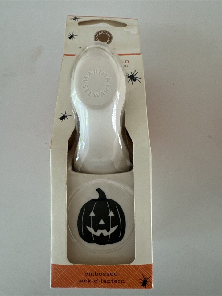 Martha Stewart Large Halloween Flying Witch Bats Pumpkin Boo Paper ...