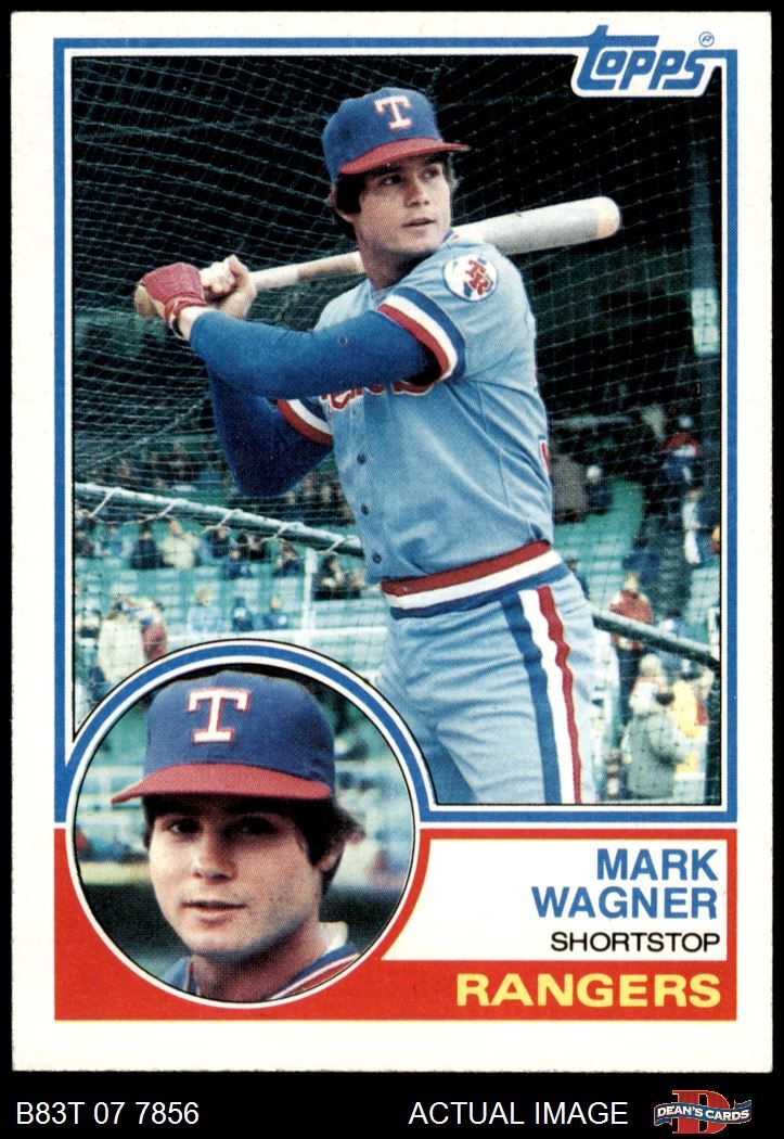 1983 Topps #144 Mark Wagner Rangers 7 - NM B83T 07 7856 | eBay