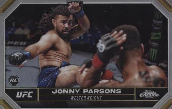 2024 Topps Chrome UFC - Jonny Parsons #72 Refractor (RC) for sale ...