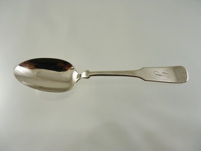 FIDDLE BACK OR TIPPED SMALL TEA OR 5 O'CLOCK SPOON BY VICTORIA SILVER ...