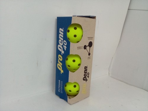 Penn Pro 4.0 Outdoor Pickleballs, 3 Pack | eBay