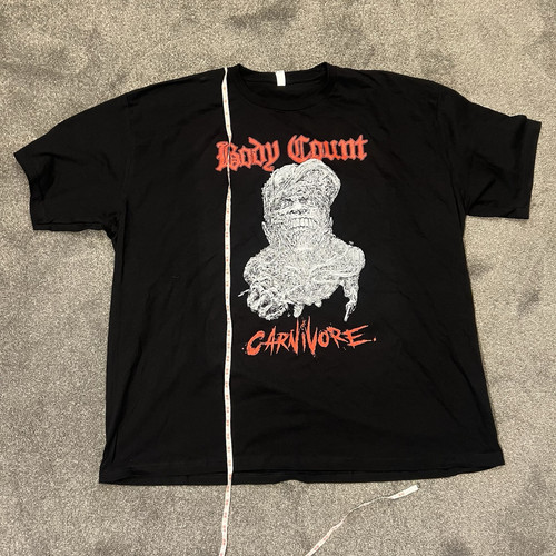 Body Count Band Carnivore Album Ice T Metal Music Shirt 4XL | eBay