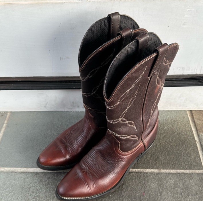 Vintage Men’s Size 10 Avonite Hypalon DuPont Superwear Western Cowboy ...