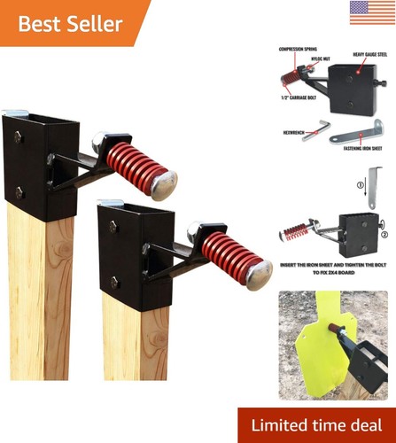 Adjustable 2x4 Target Hanger with Steel Post and Accessories Included ...