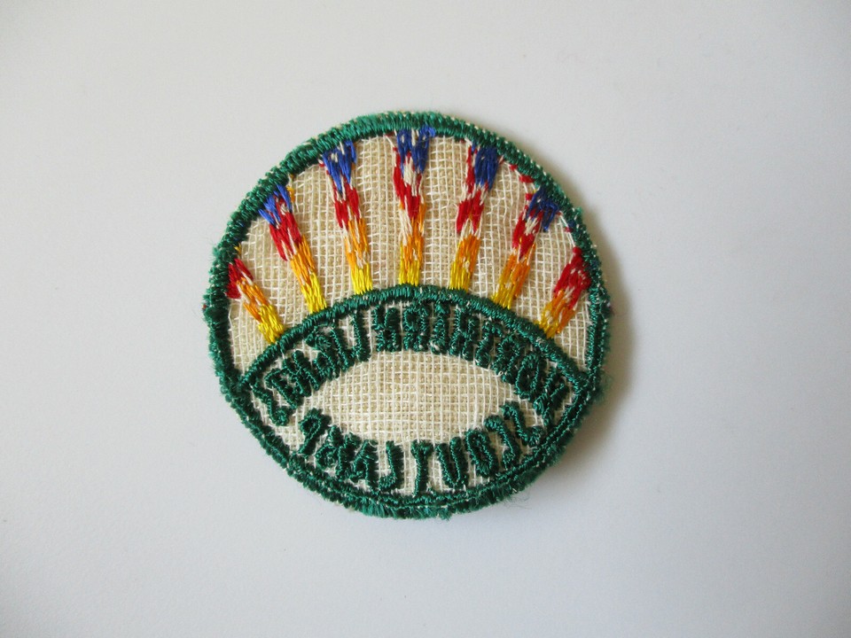 vintage 1950 era BSA Camp Northern Lights Patch MINT RARE | eBay