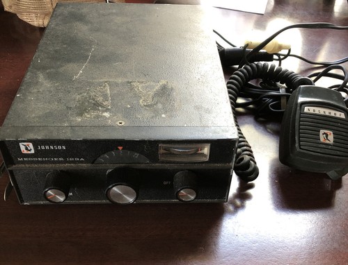 VINTAGE JOHNSON MESSENGER 123A CB RAdio | eBay
