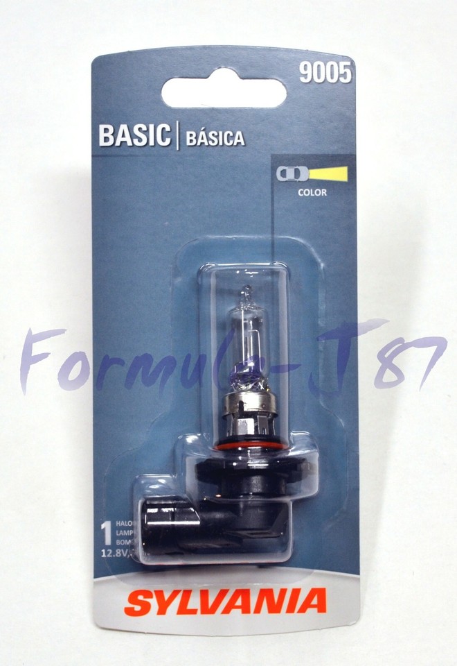 Sylvania Basic 9005 HB3 65W One Bulb Headlight High Beam Replacement ...