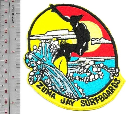 Vintage Surfing California Zuma Jay Surfboards Malibu, CA Promo Patch ...