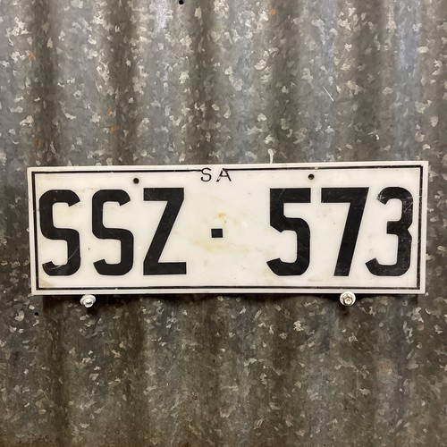 VINTAGE SOUTH AUSTRALIAN PLATE SA Collector’s Car Number Plate Sign | eBay