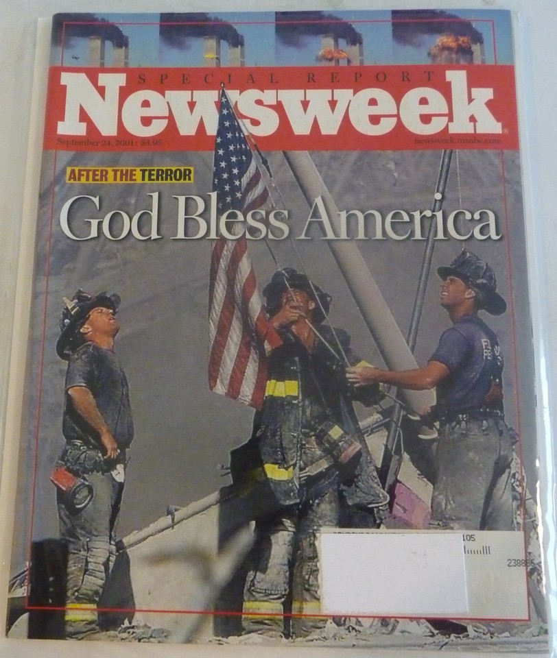 NEWSWEEK MAGAZINE SEPTEMBER 24, 2001 - AFTER THE TERROR - GOD BLESS ...