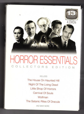Horror Essentials Collectors Edition 13 Movies on 4 DVD's | eBay