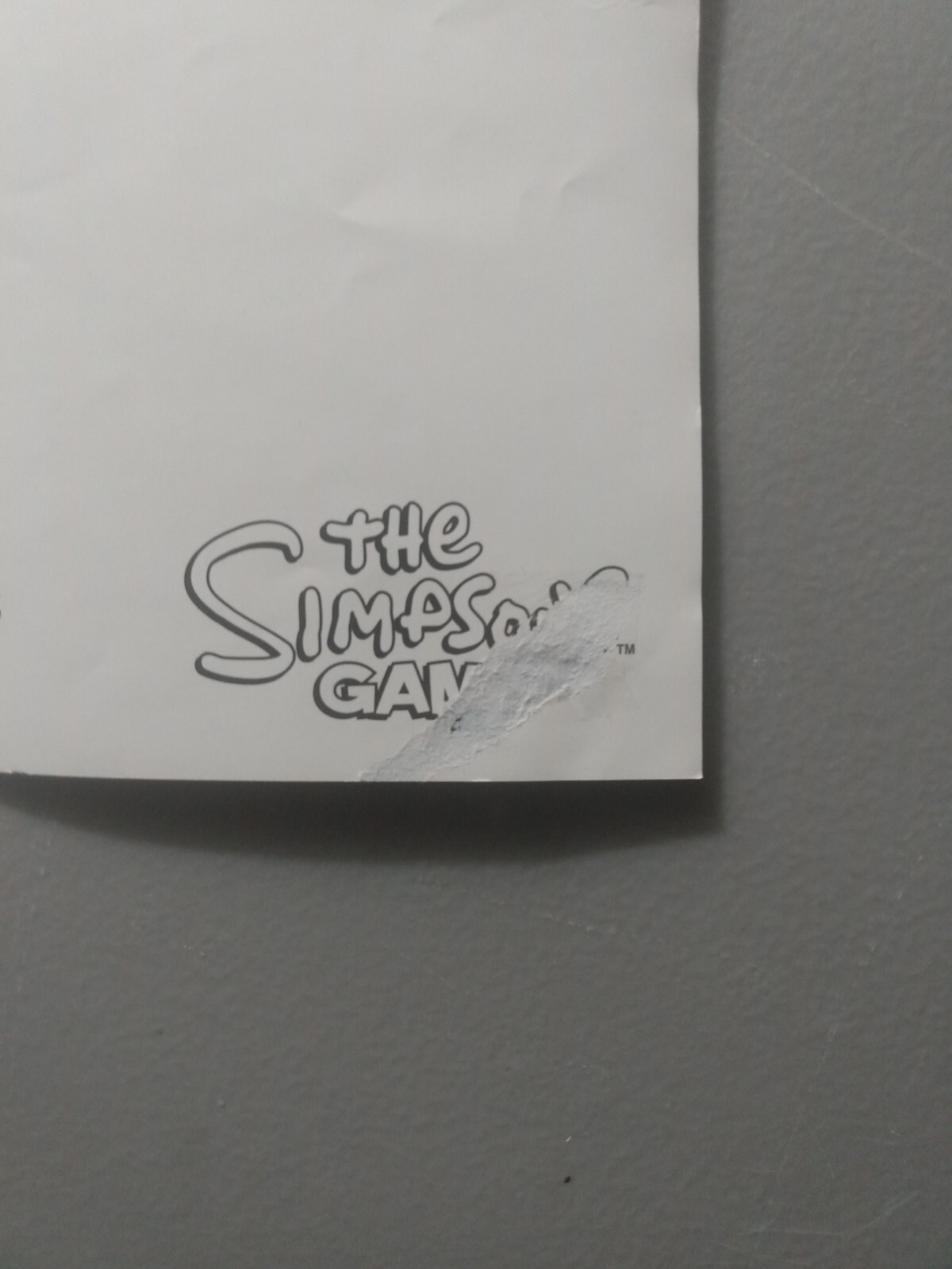 The Simpsons Game (Microsoft Xbox 360, 2007) CIB With Poster ...
