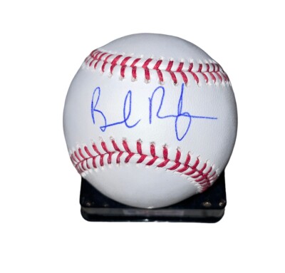 Brendan Rodgers Signed Baseball Colorado Rockies Autographed Auto ROMLB ...