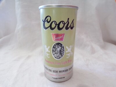 Vintage Coors Premium Banquet Beer Can Pull Tab Aluminum 7oz AV | eBay