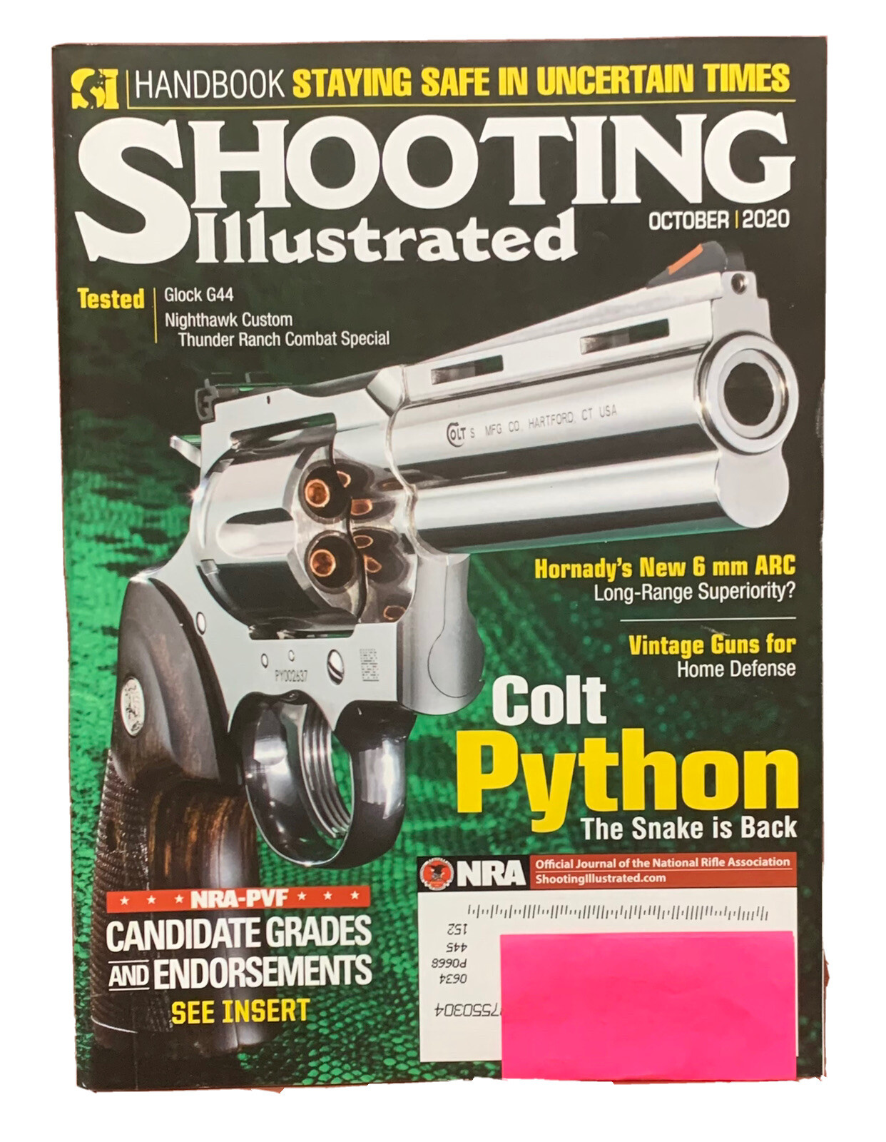 Shooting Illustrated Magazine • Official Journal of the NRA • October ...