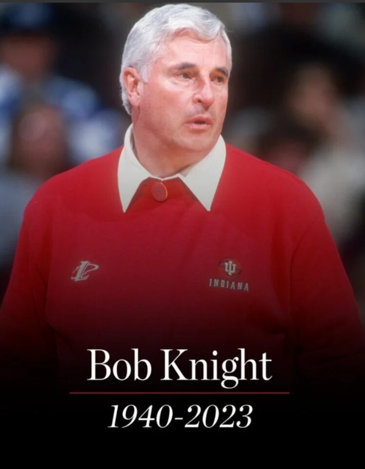 Indiana Hoosiers Bob Knight Memorial Jersey Patch - RMK | eBay